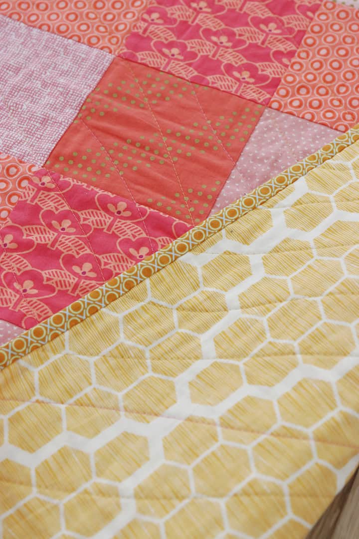 quilt pattern using 7 inch squares