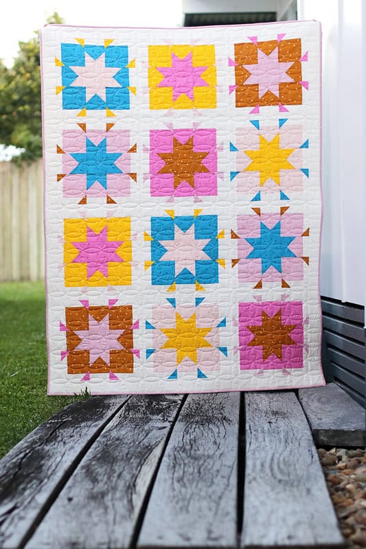 Celestial Stars Quilt Pattern
