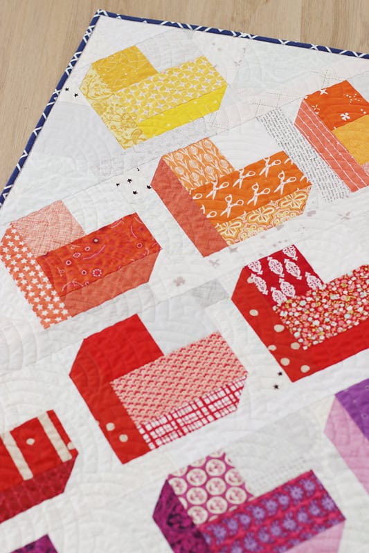 Scrappy Heart Quilt Pattern Create A Scrappy Hearts Quilt To Enjoy