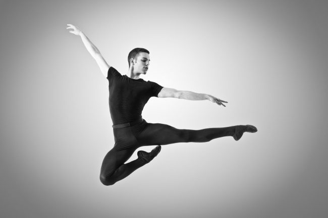 contemporary jump exercise