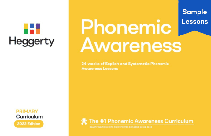 phonological and phonemic awareness | Heggerty