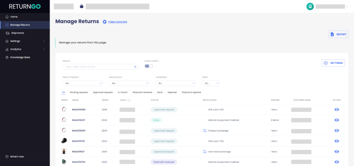 What is an eCommerce Returns & Exchange Portal? - ReturnGO