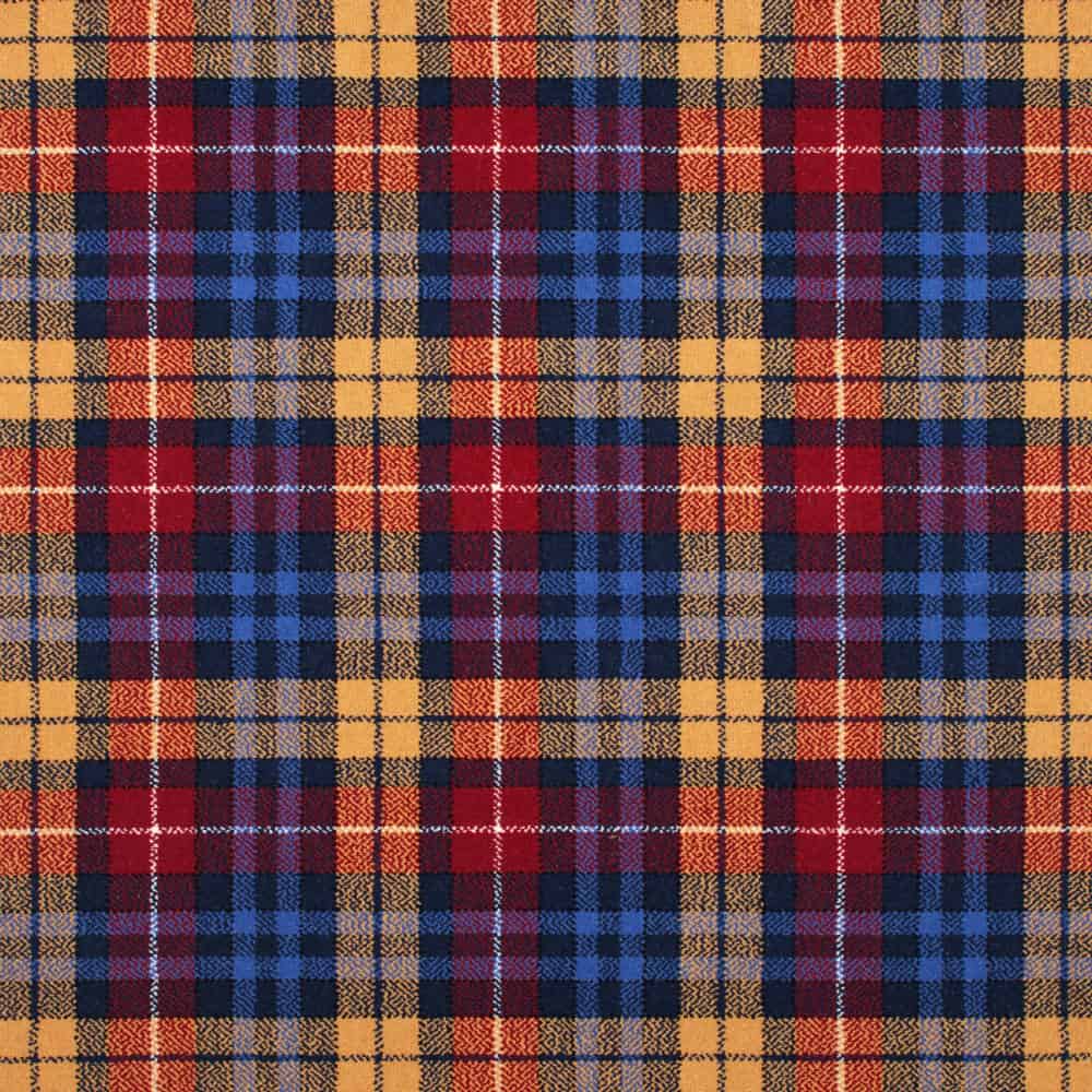 MacPherson Modern Red Sample - Tartan Carpets