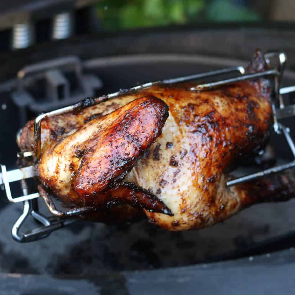 Kip aan het Spit - BBQ Recepten - BBQ Junkie