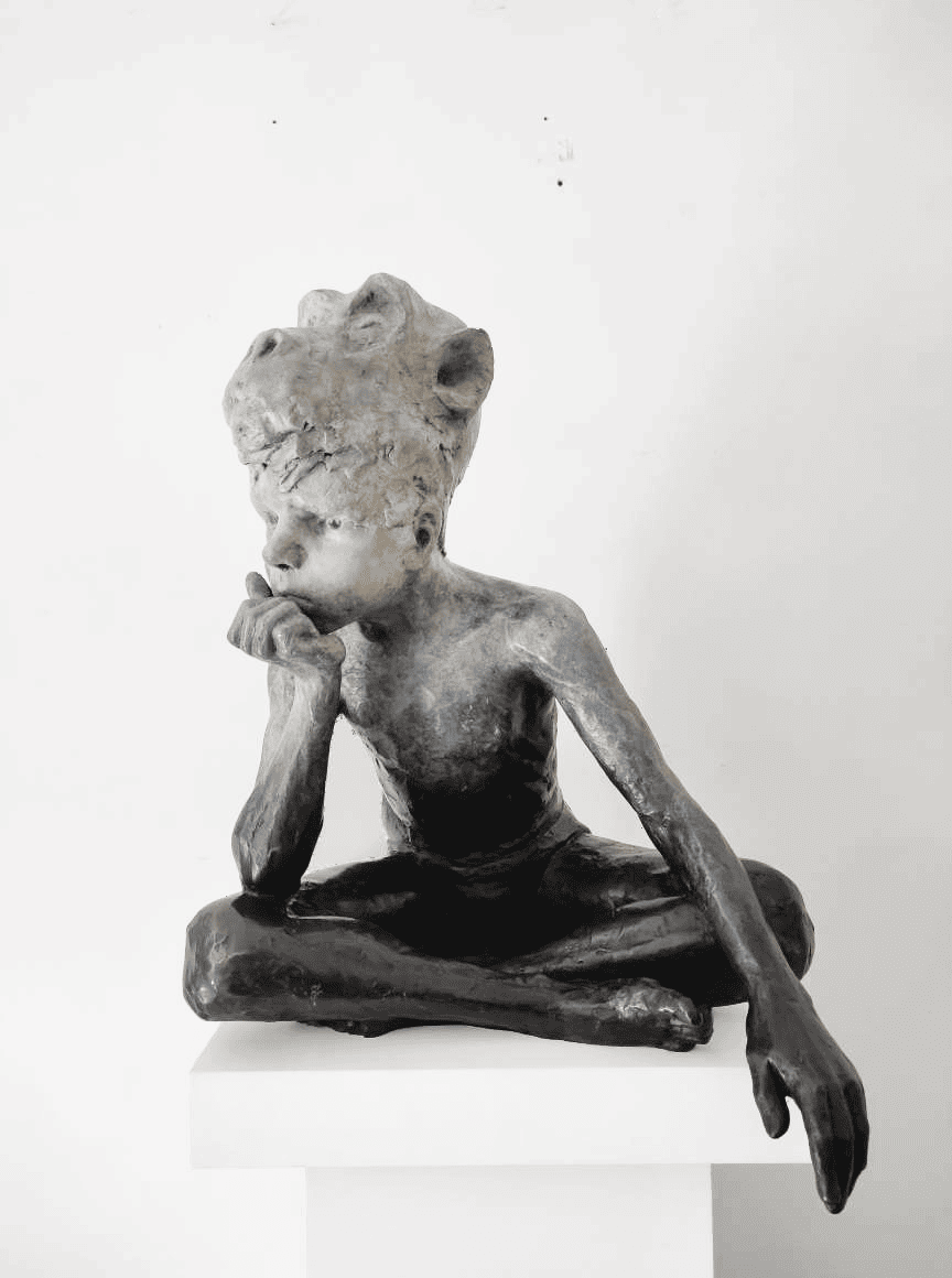 Monkey Soul, Sculptures by Simone Benedetto - Liquid Art System