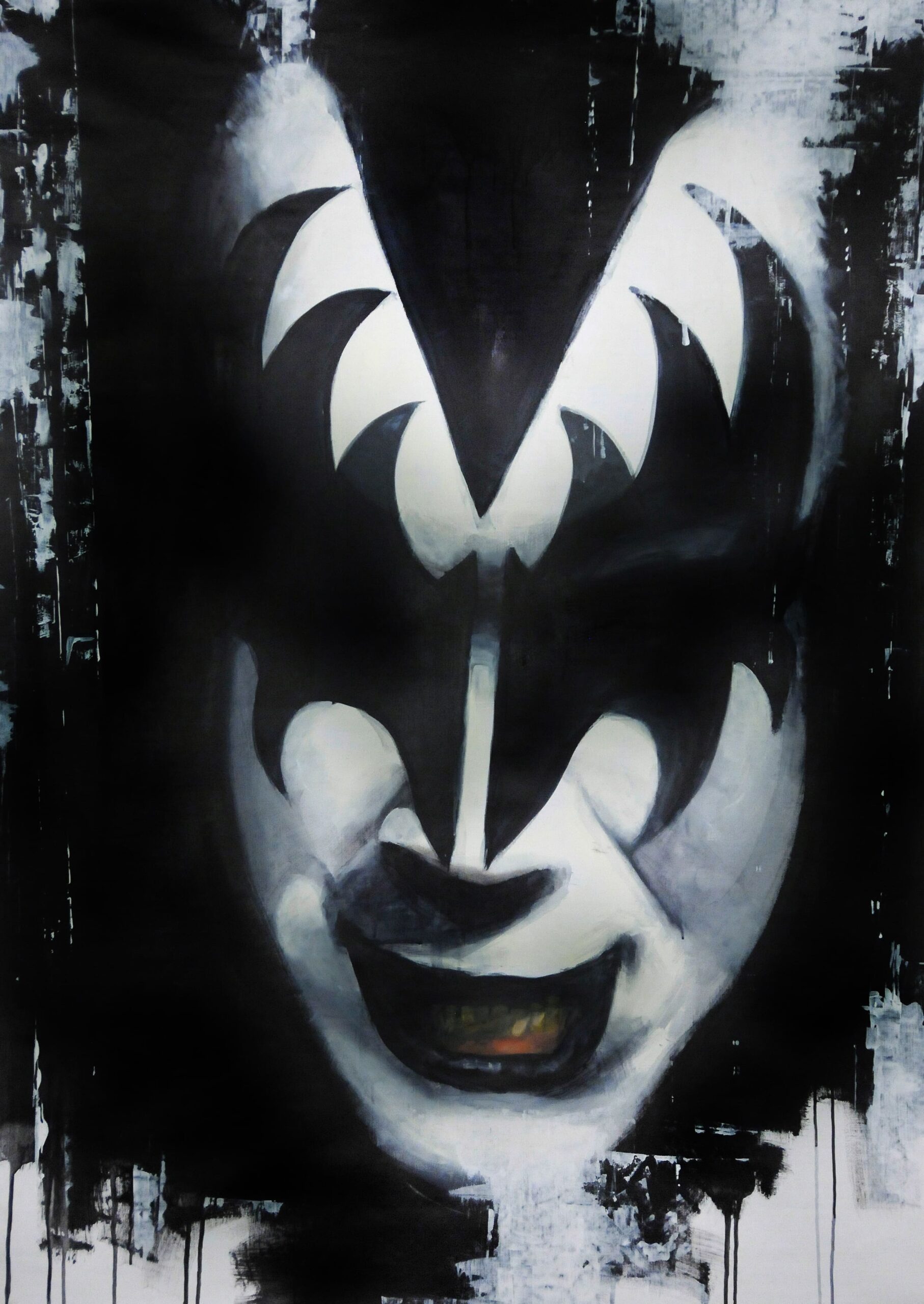 The demon, Mixed techniques by Tom Porta - Liquid Art System