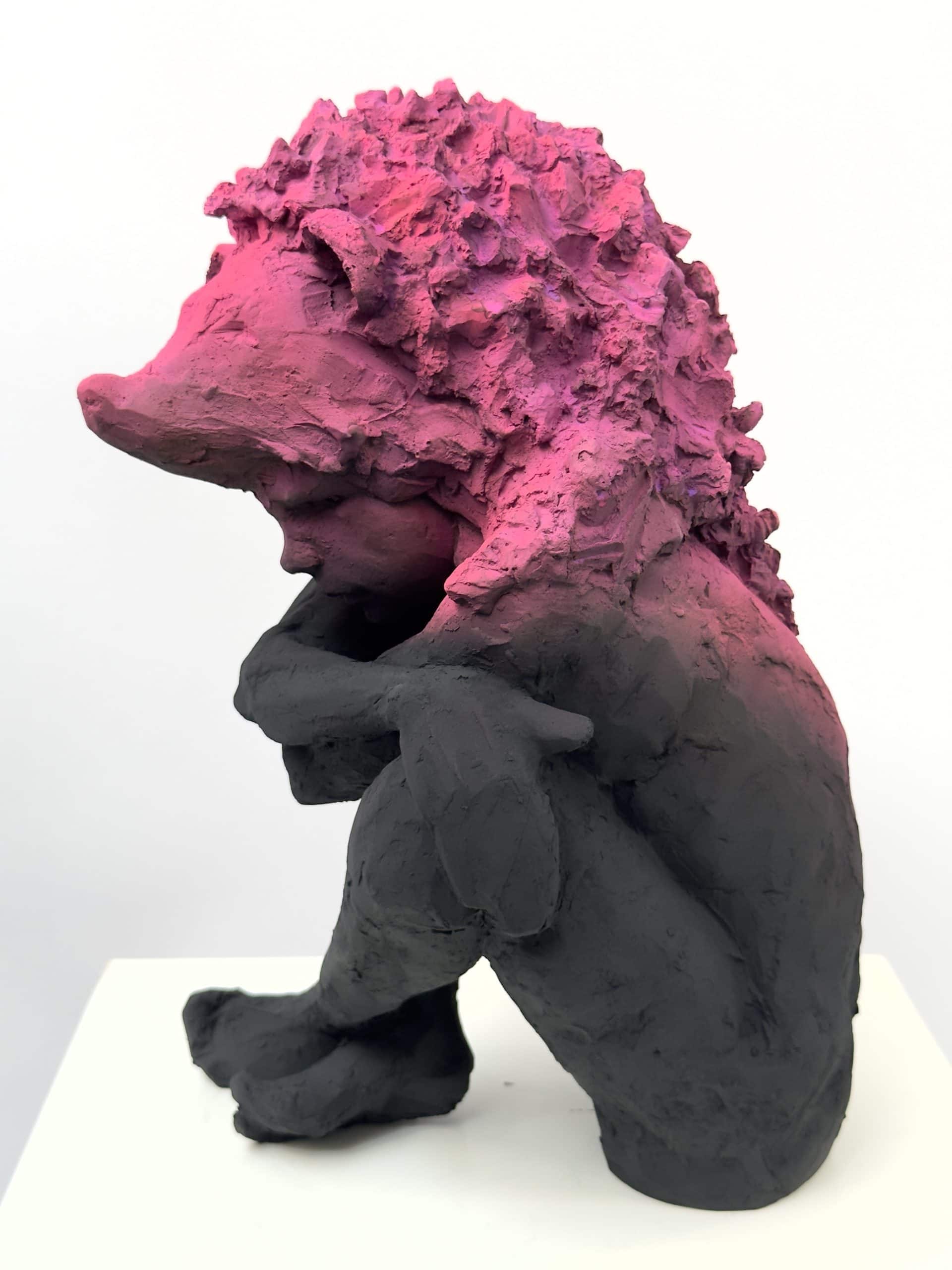 Hedgehog soul, Sculptures by Simone Benedetto - Liquid Art System