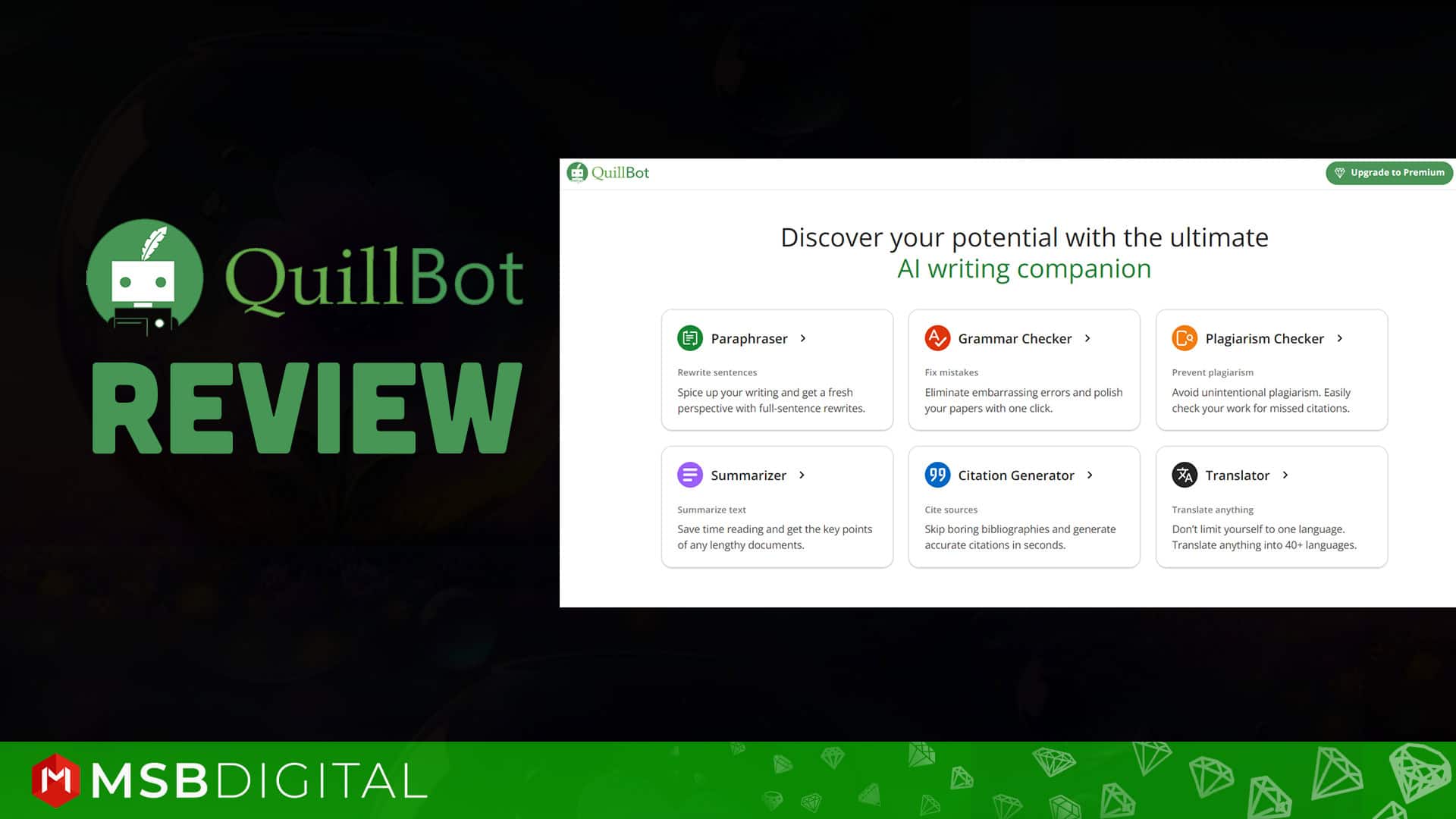 QuillBot Review (2025): Is This AI Writing Assistant Worth Your Money ...
